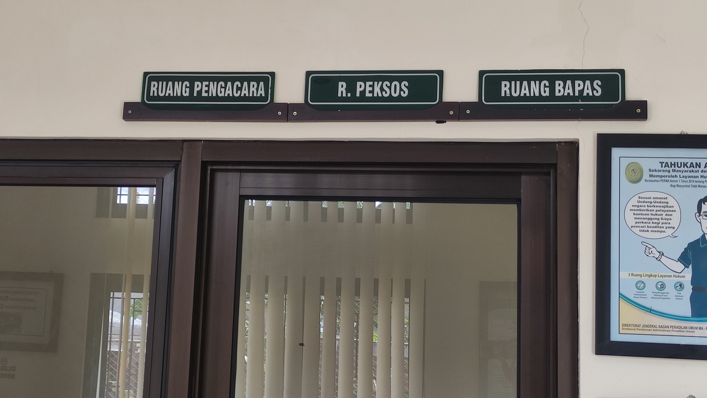 SARANA PERSIDANGAN ANAK - Pengadilan Negeri Negara